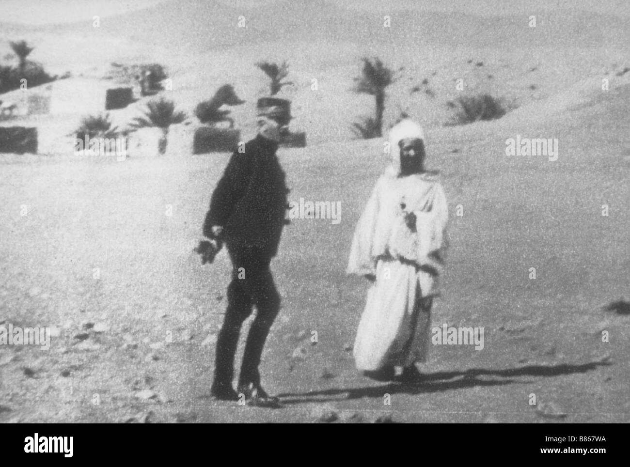 Charles de Foucauld and General Lyautey Stock Photo - Alamy