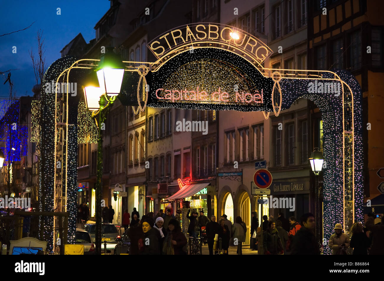 Strasbourg street signs hi-res stock photography and images - Alamy