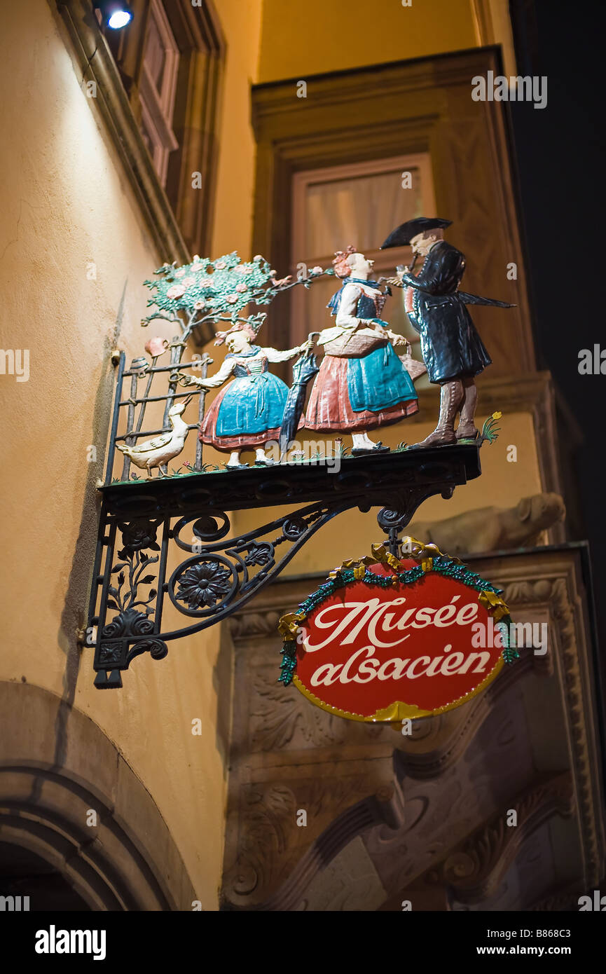 Alsace museum sign hi-res stock photography and images - Alamy