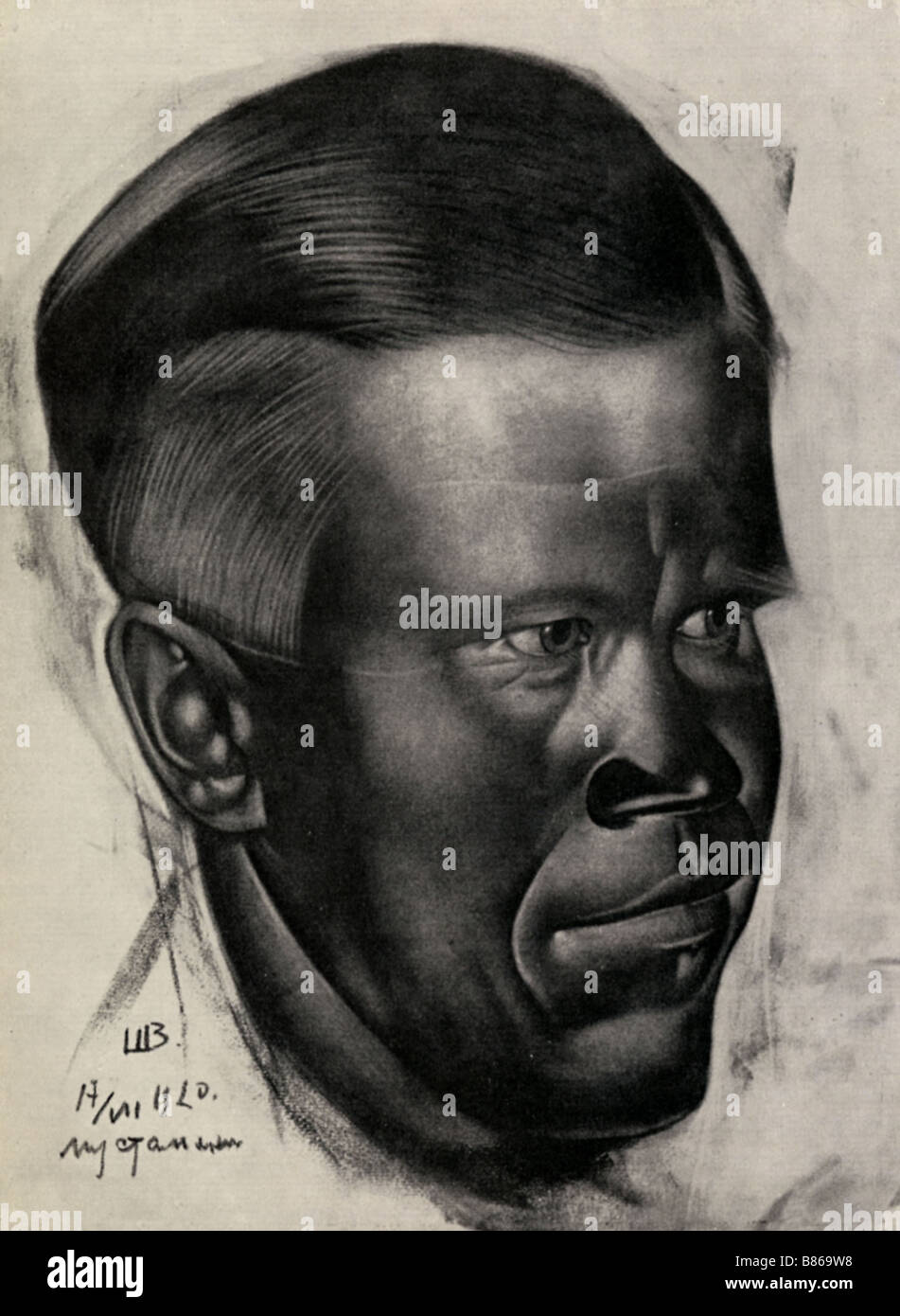 Russian man portrait painting hi-res stock photography and images - Alamy