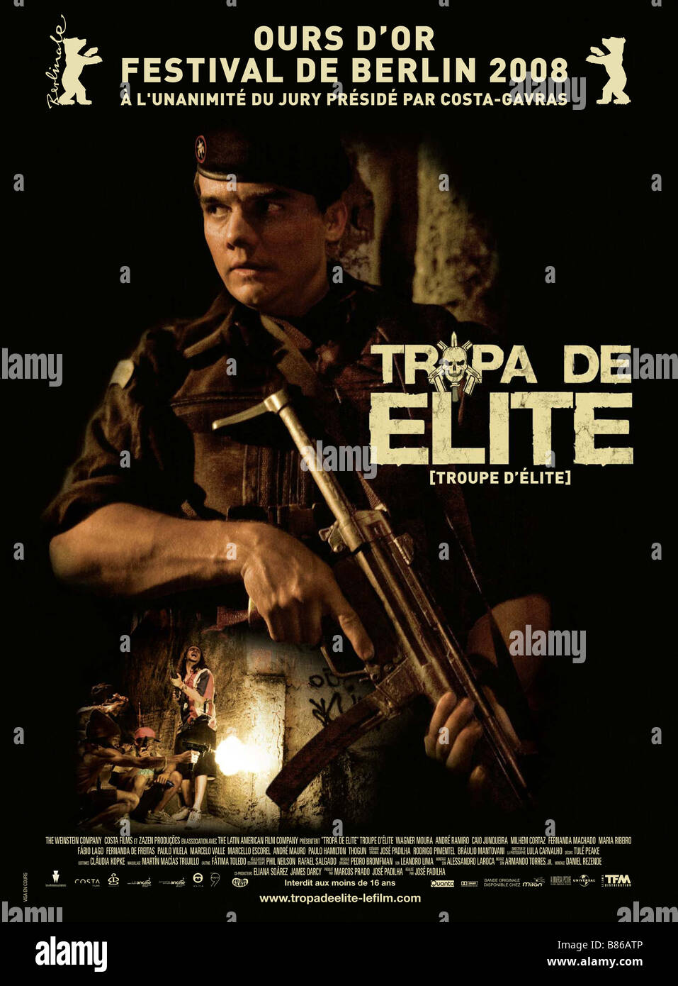 Tropa de Elite Year : 2007 - Brazil Affiche / Poster Wagner Moura ...