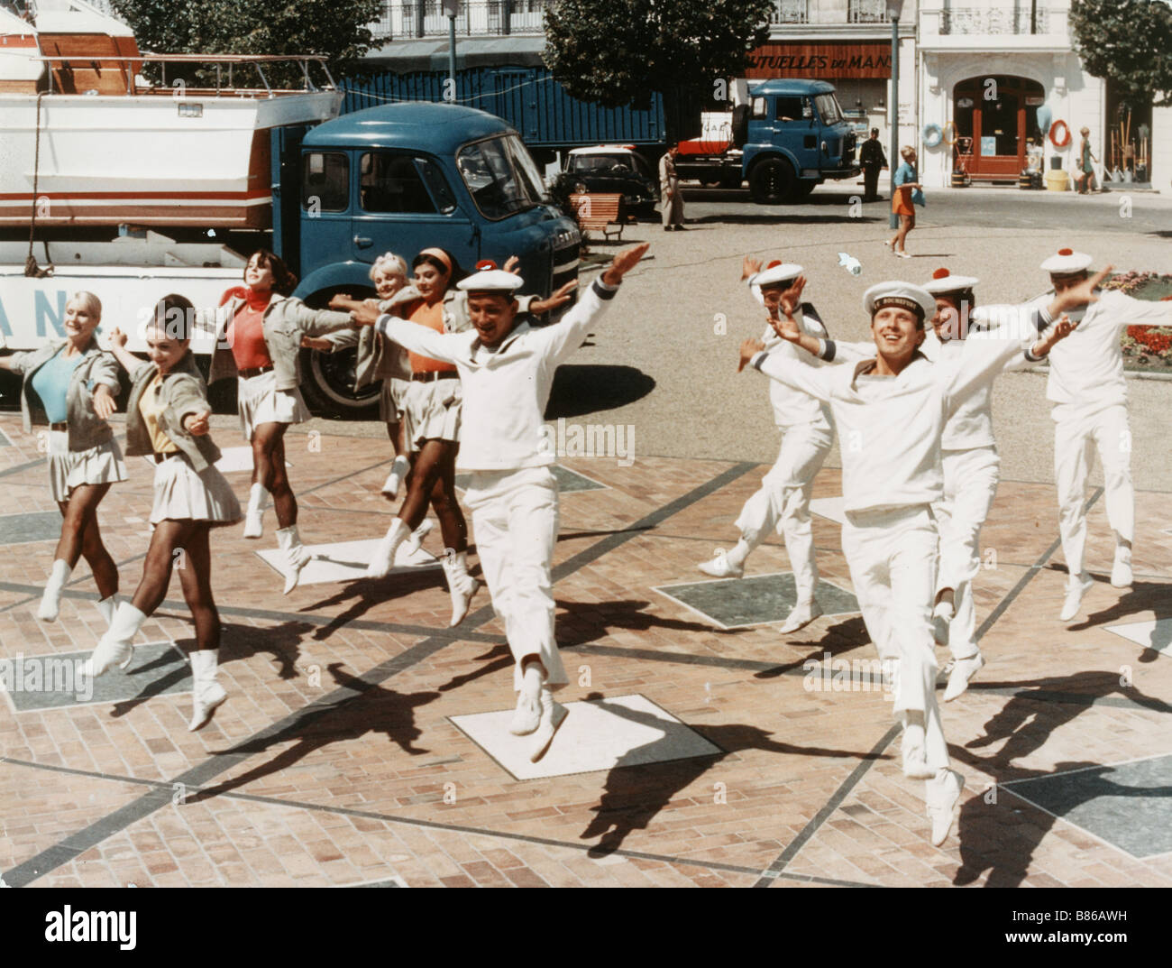 Agnès Varda Demoiselles de Rochefort Les Réalisateur Jacques Demy Stock ...