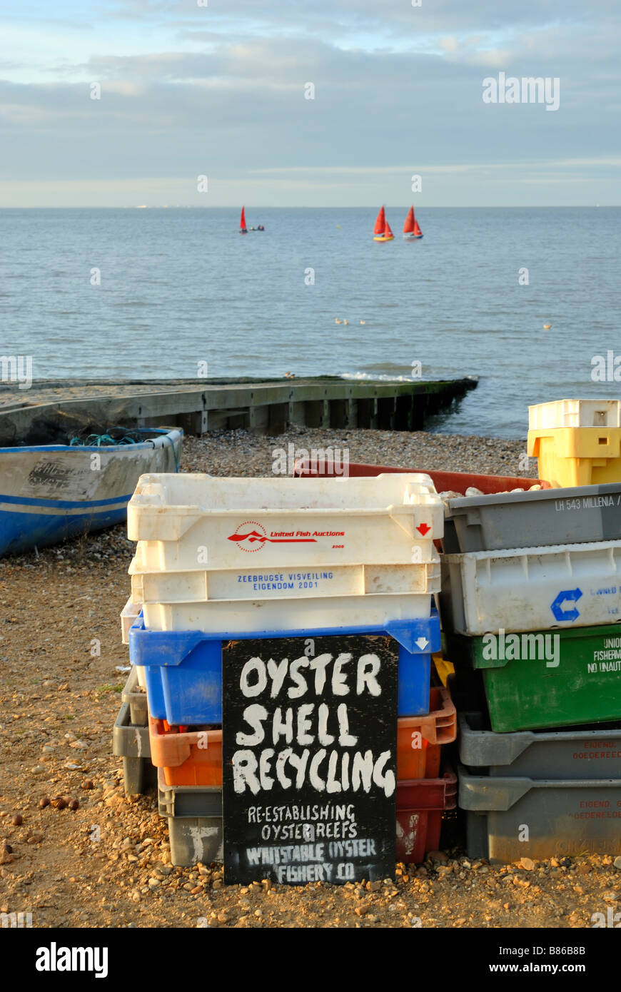 Seaside recycling hi-res stock photography and images - Alamy