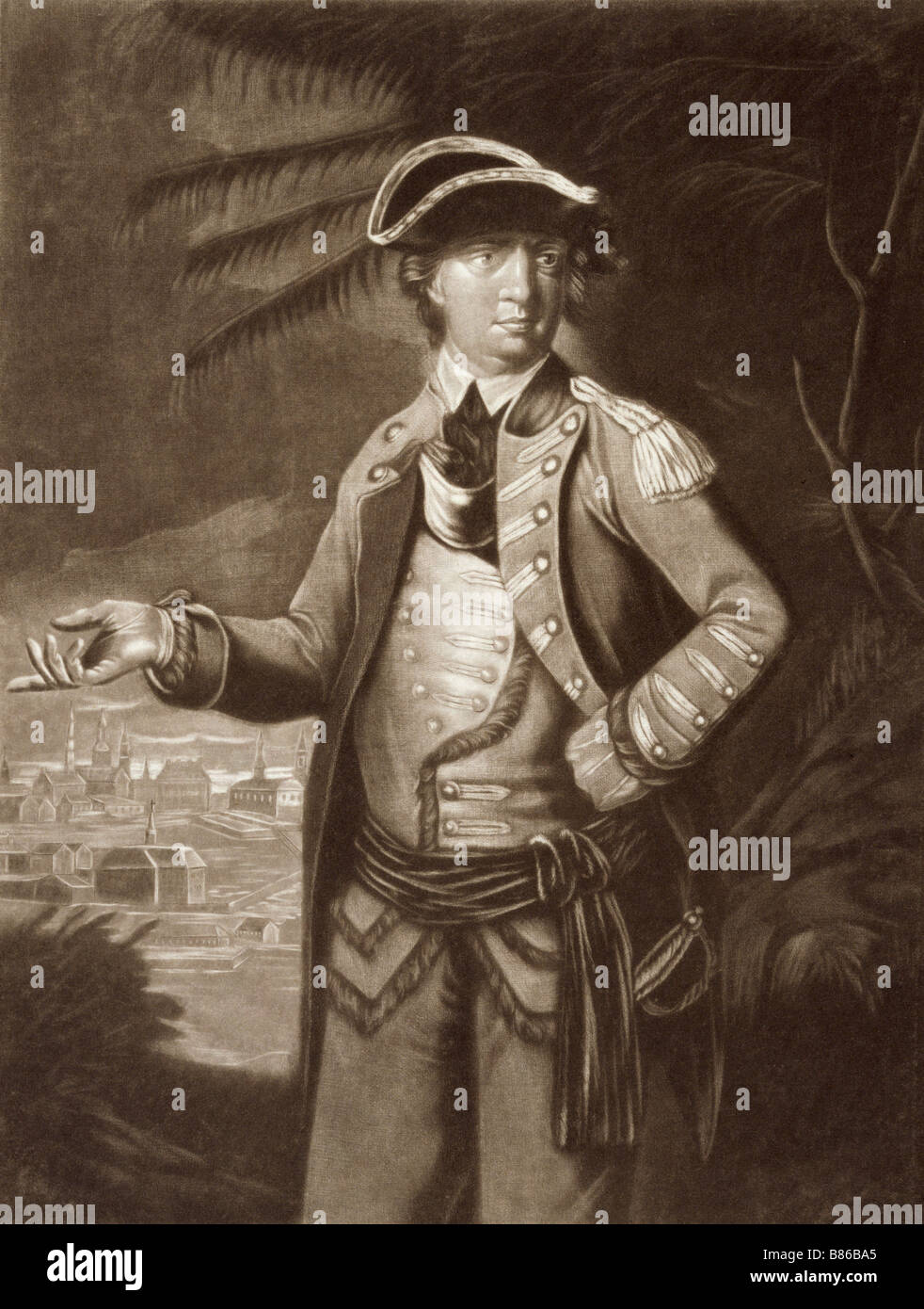 Benedict Arnold, 1741 - 1801. General during American Revolutionary War ...