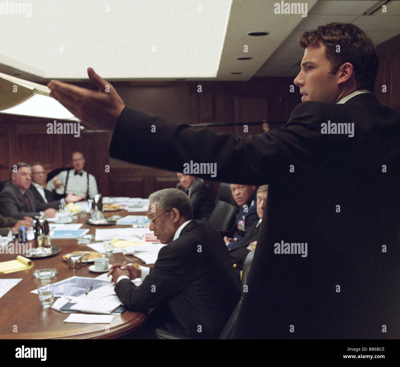 The Sum of All Fears Année : 2002 - USA Morgan Freeman, Ben Affleck ...