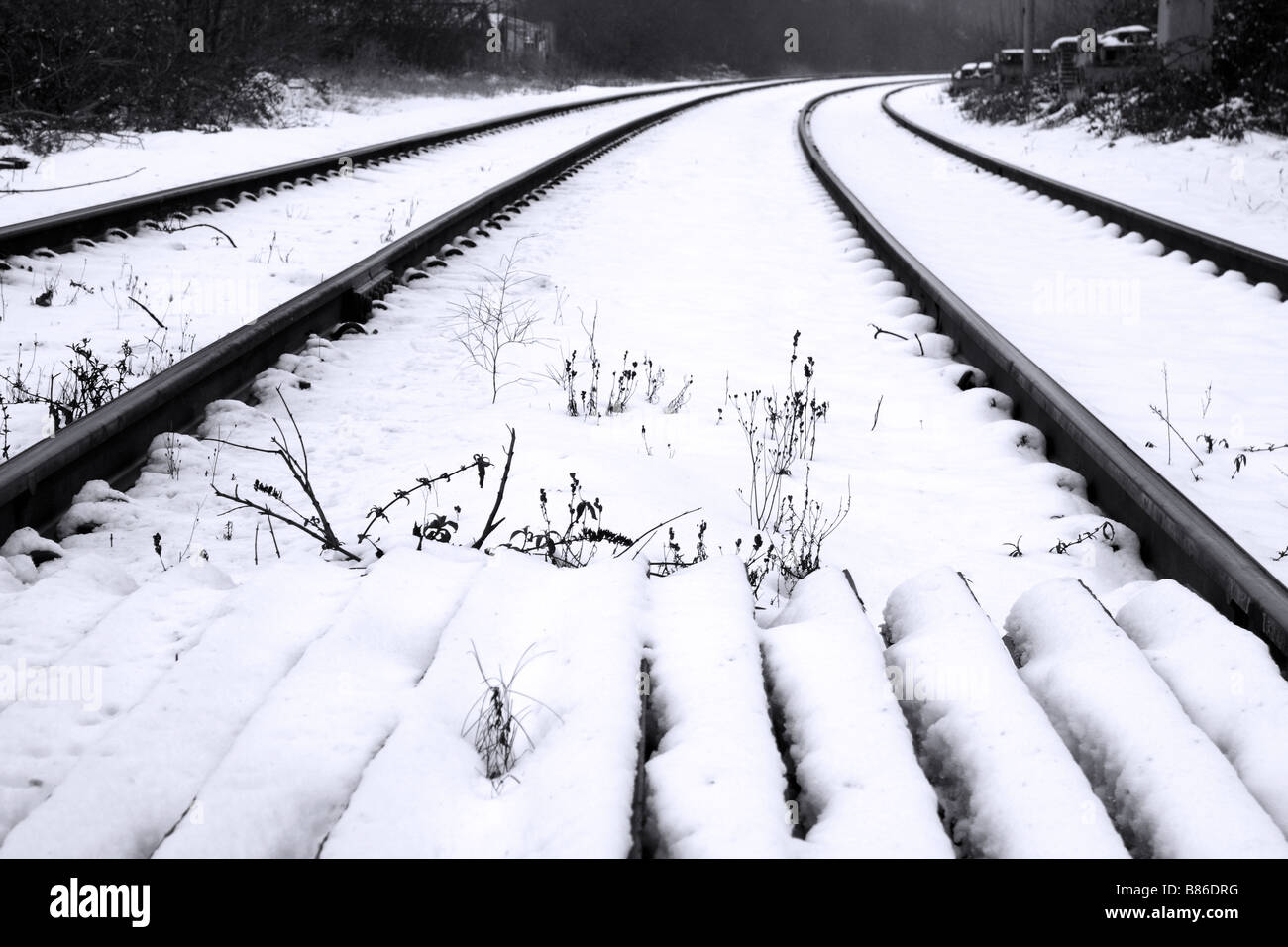 Train line hi-res stock photography and images - Alamy