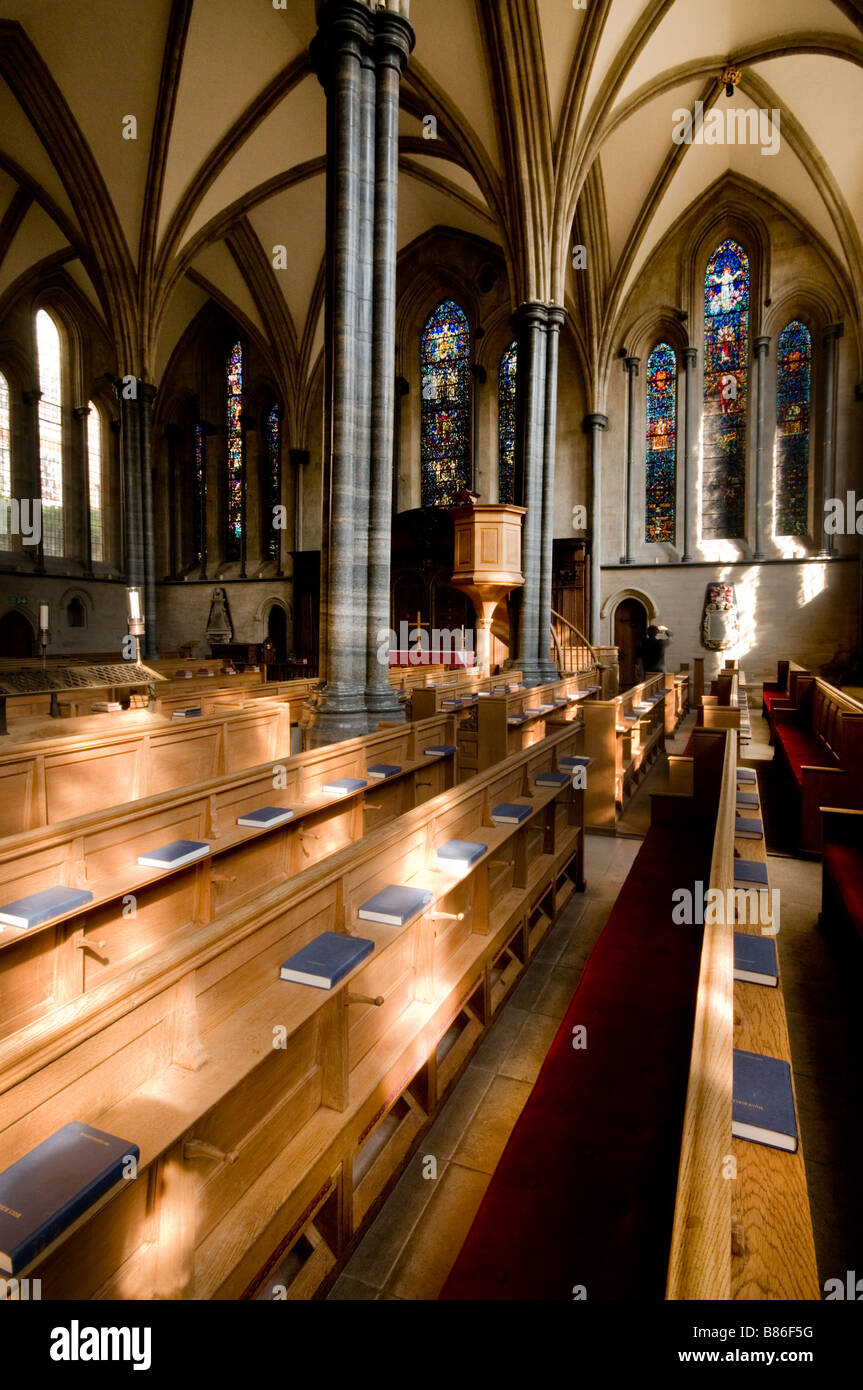 Interior of Temple Church, Inner Temple, London, UK Stock Photo - Alamy