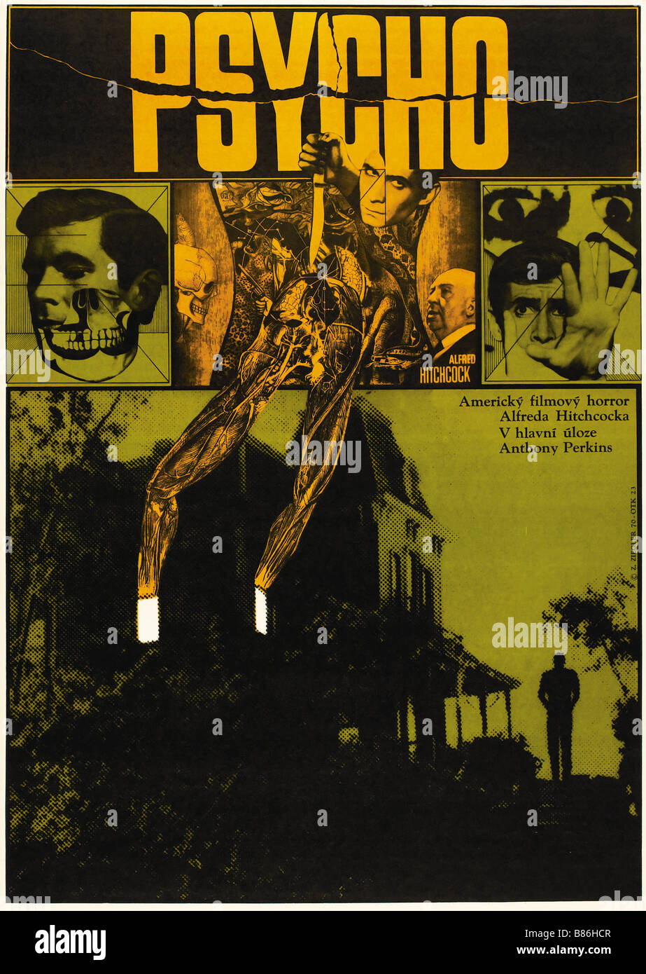 Psycho Year : 1960 - USA Director: Alfred Hitchcock Movie poster (USA ...