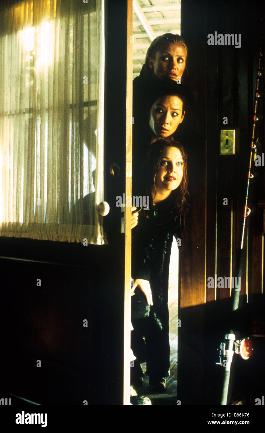 Charlie's Angels Year : 2000 USA Drew Barrymore, Cameron Diaz, Lucy Liu Director : McG Stock ...