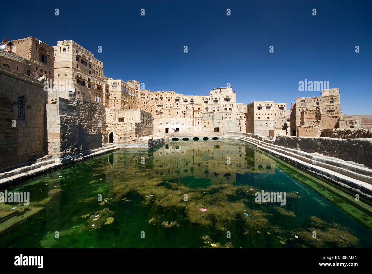 Hababa cistern, Yemen Stock Photo - Alamy