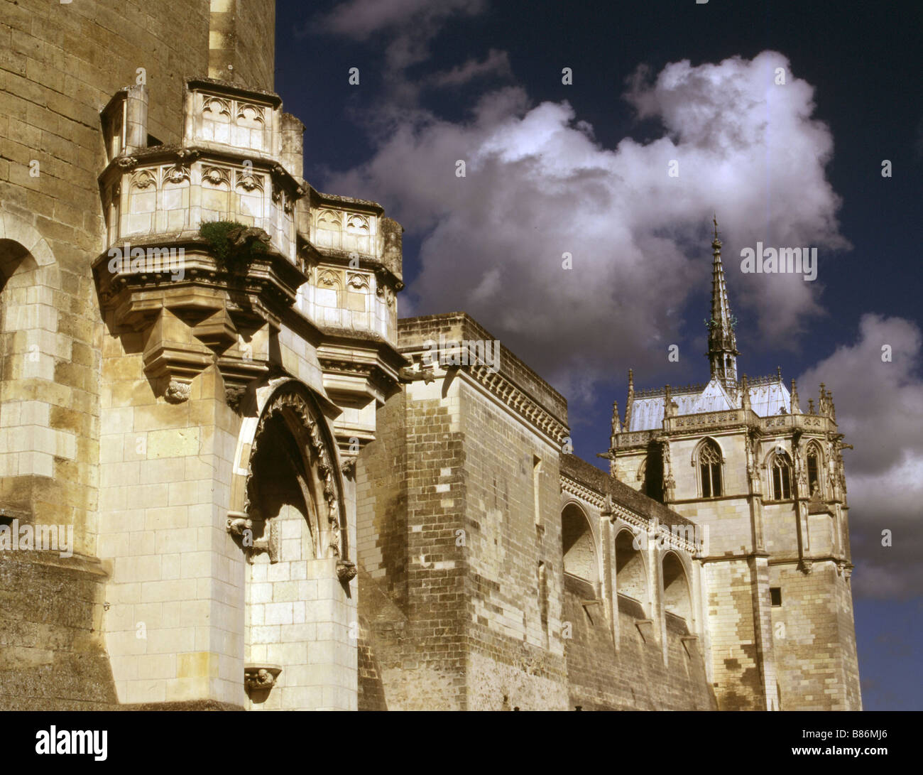 Amboise Royal Castle Stock Photo - Alamy