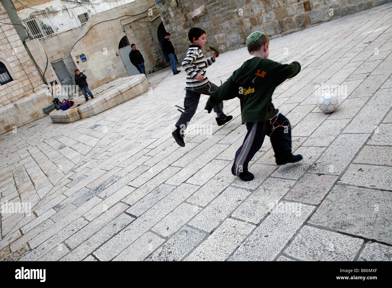 Boy playing sport middle east High Resolution Stock Photography and ...