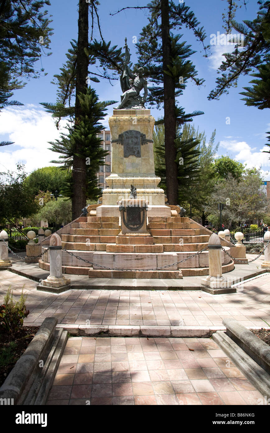 memorial monument parque abdon calderon near Cathedral of the ...