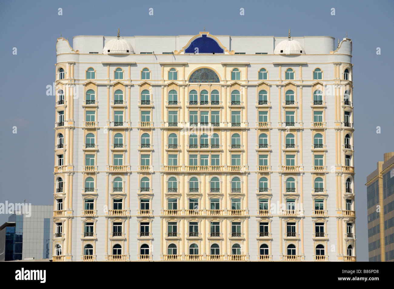 Beautiful building in Dubai city, United Arab Emirates Stock Photo - Alamy