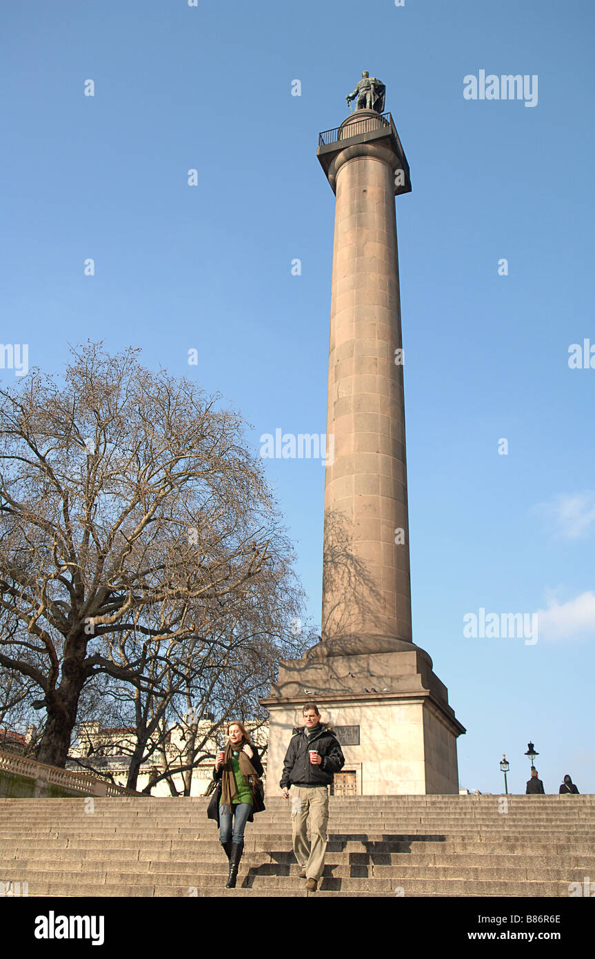 London duke york column hi-res stock photography and images - Alamy