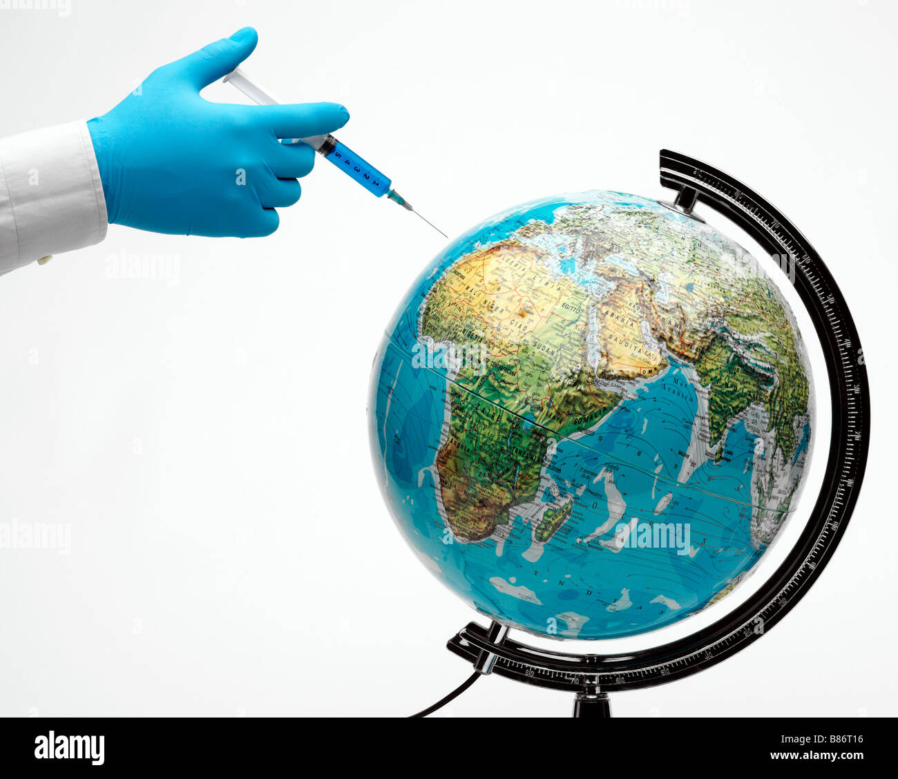 injection of ecology Stock Photo - Alamy