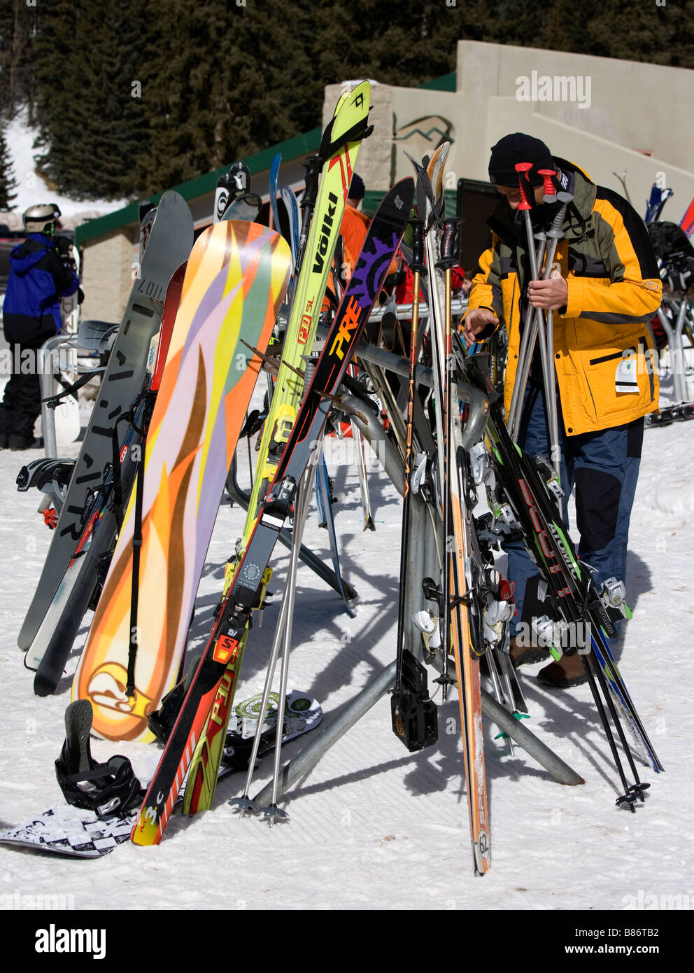 Santa fe ski resort hi-res stock photography and images - Alamy