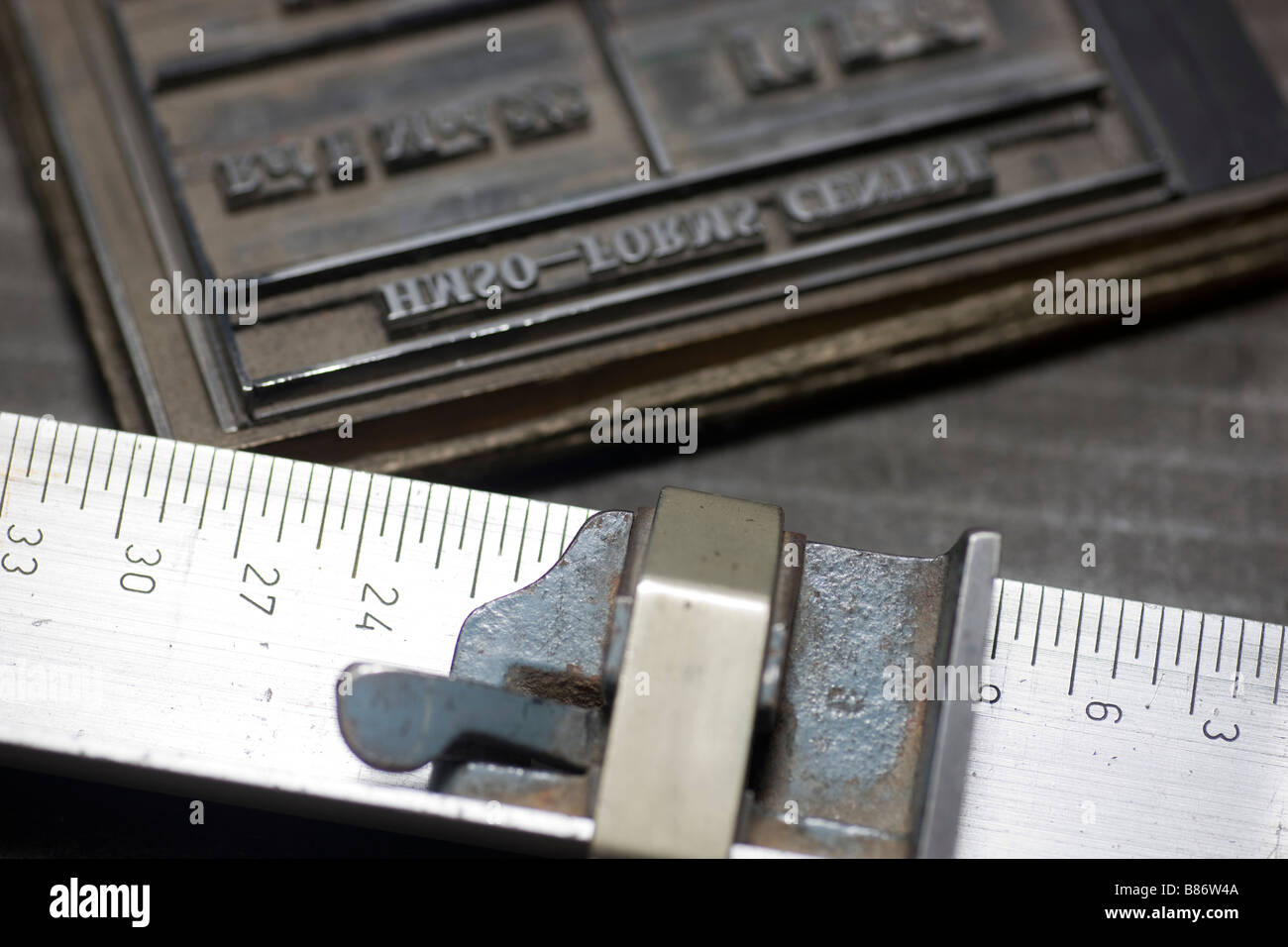 Printing press tools hi-res stock photography and images - Alamy