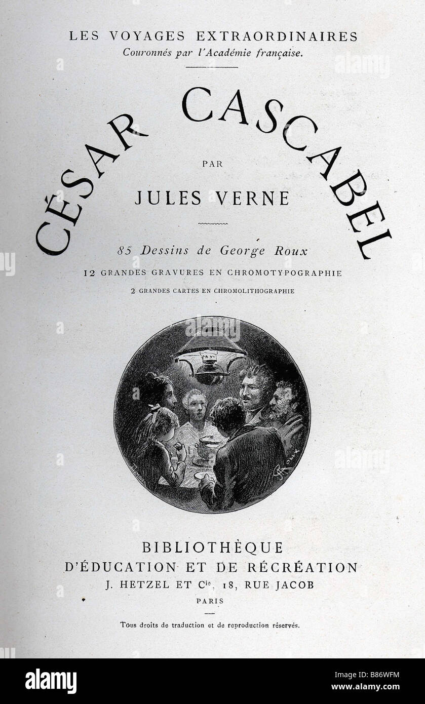 Jules verne hetzel edition hi-res stock photography and images - Alamy