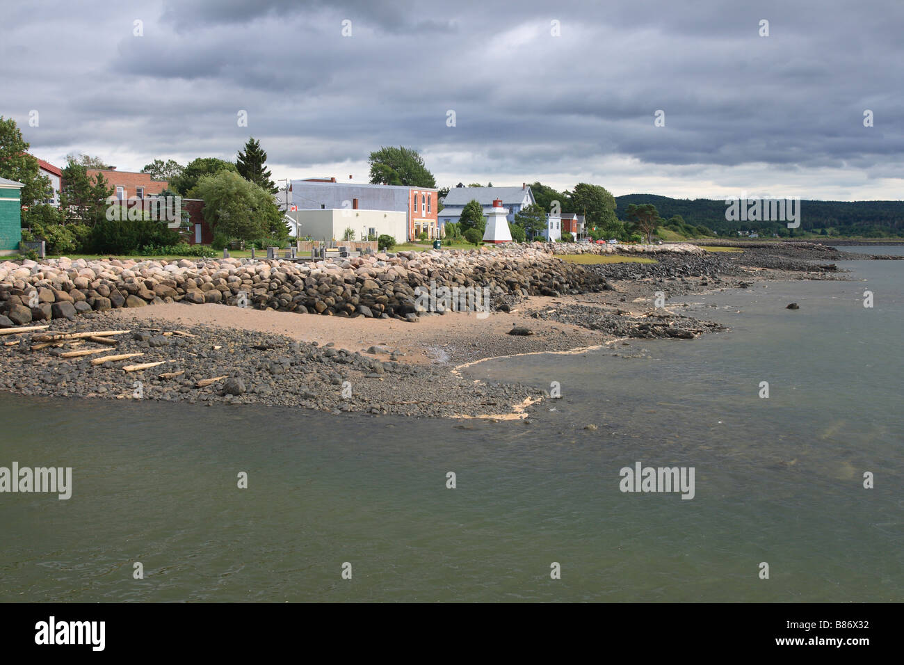 old historic ship yards in annapolis royal nova scotia canada Stock ...