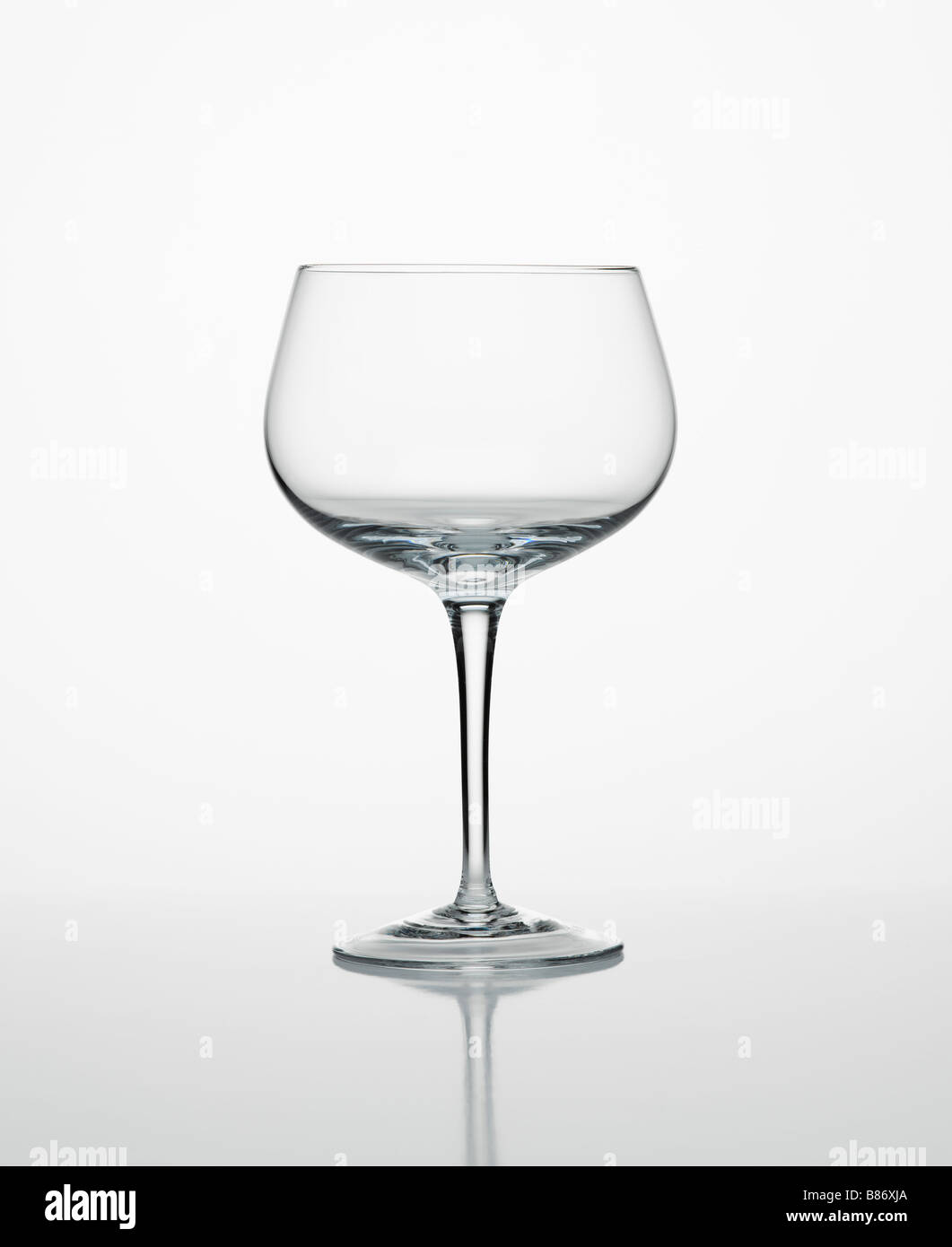 empty wine glass Stock Photo - Alamy