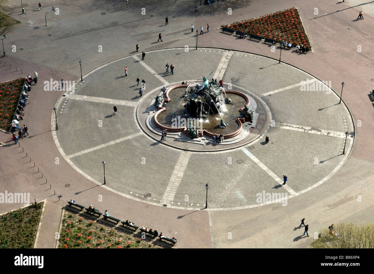 The Neptune Fountain Berlin Neptunbrunnen Germany Capital Europe Travel ...