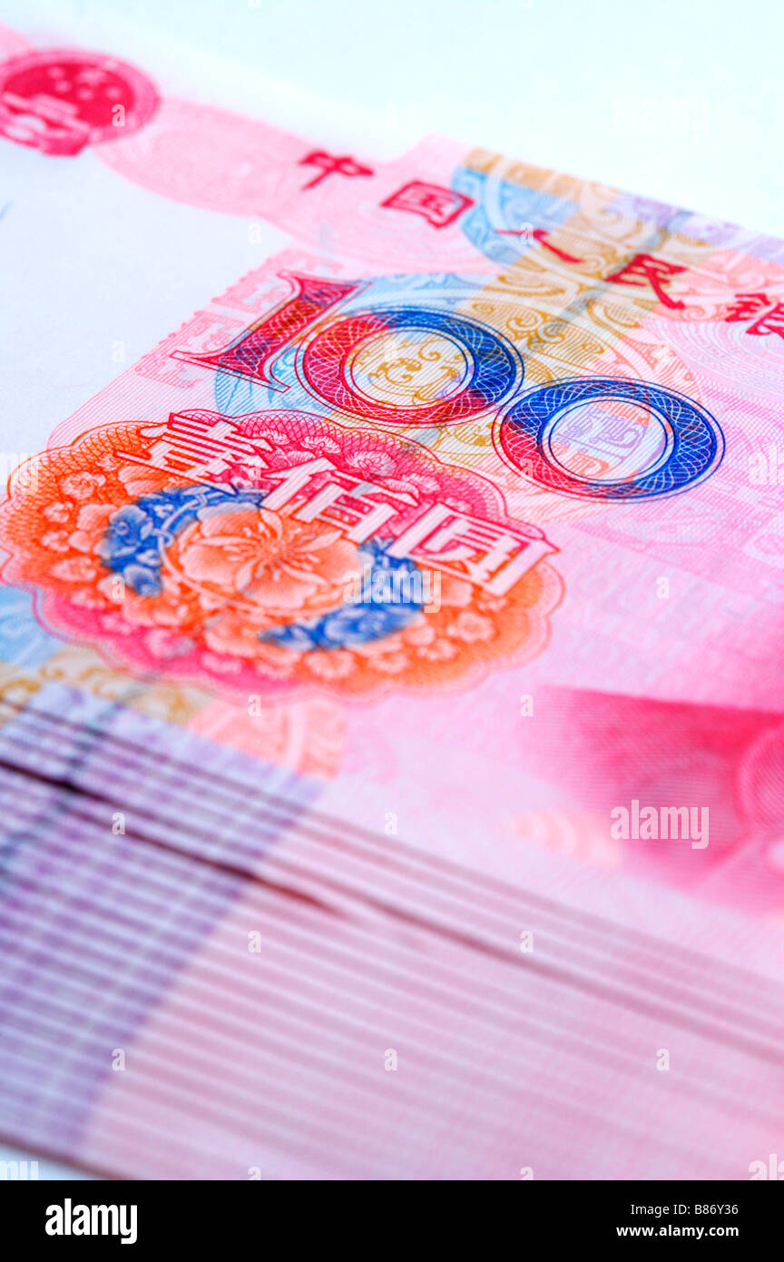 Close up of China 100 dollar bills Stock Photo - Alamy