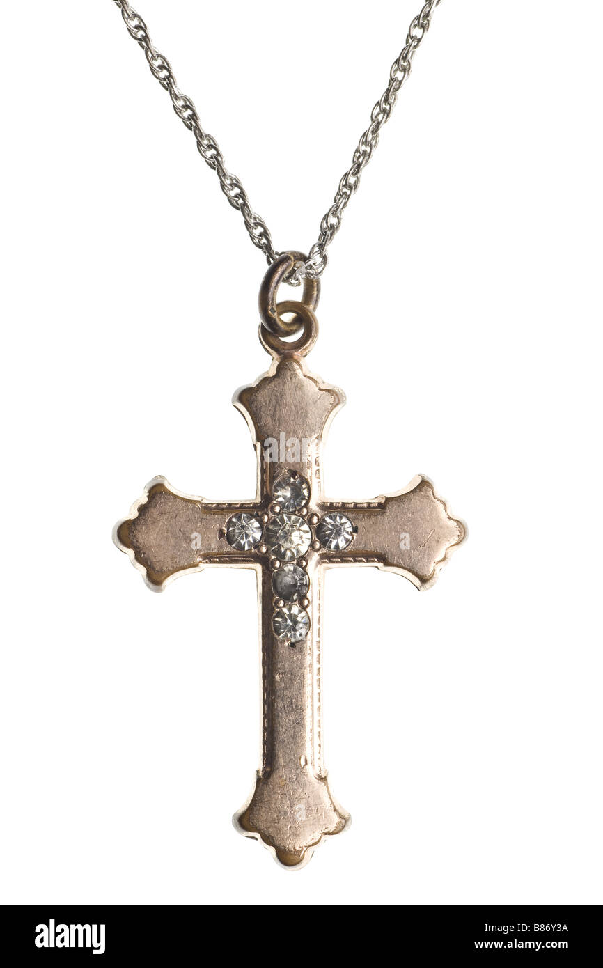 Antique Irish Cross isolated on white background Stock Photo - Alamy