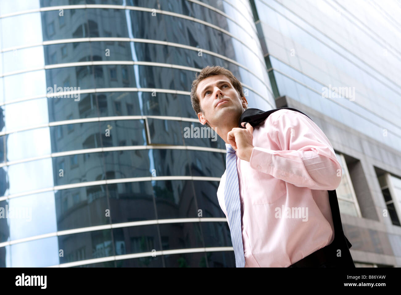 Horizontal back view standing hi-res stock photography and images - Alamy