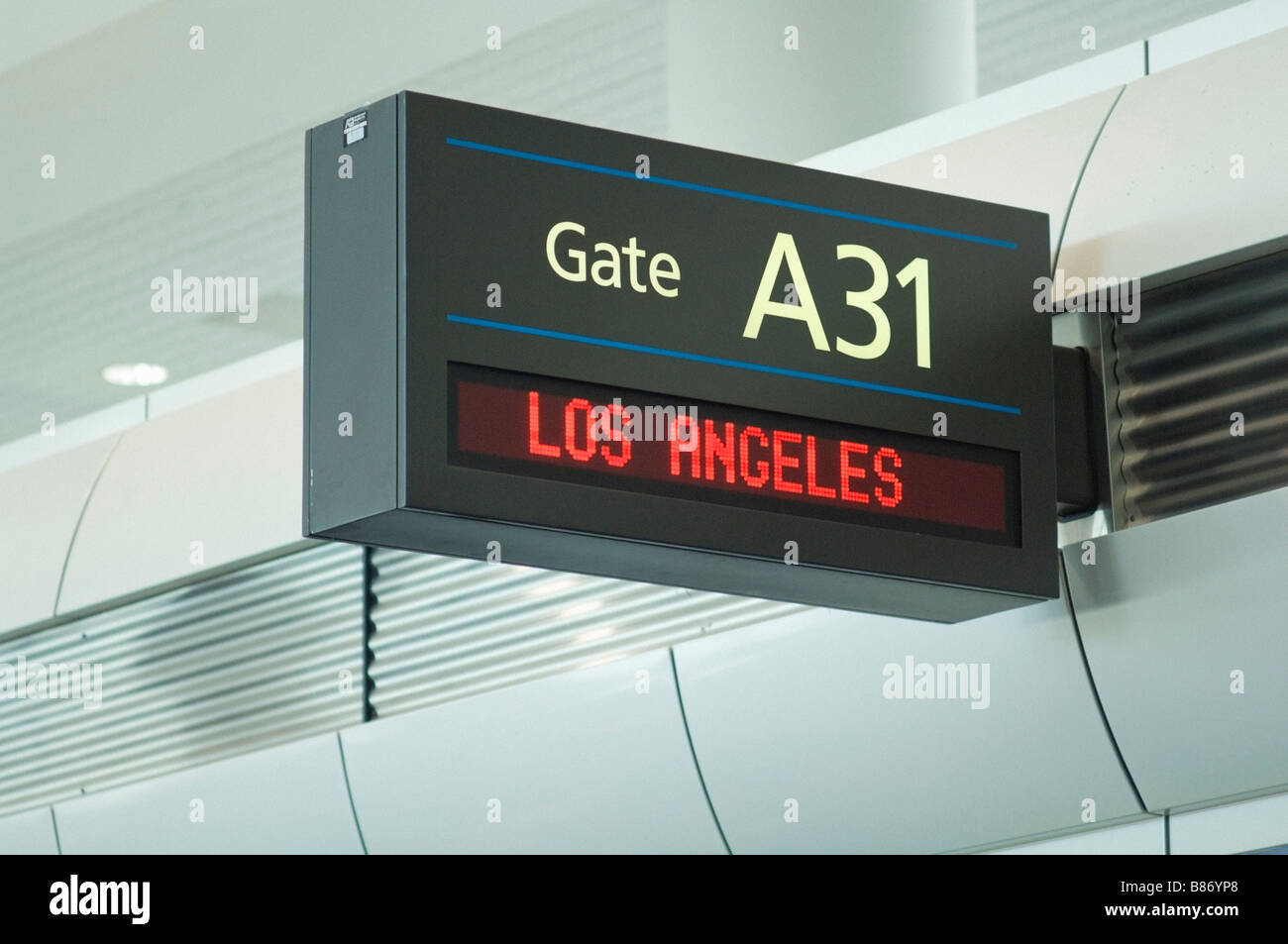 Airport warning signs hi-res stock photography and images - Alamy