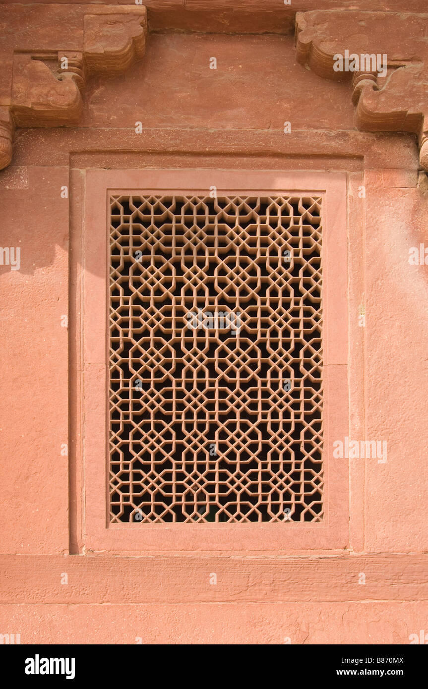 Carved Window, Diwan i Khas Hall of private Audience of the Emperor ...