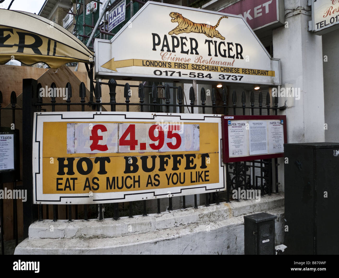 Chinese buffet london hi-res stock photography and images - Alamy