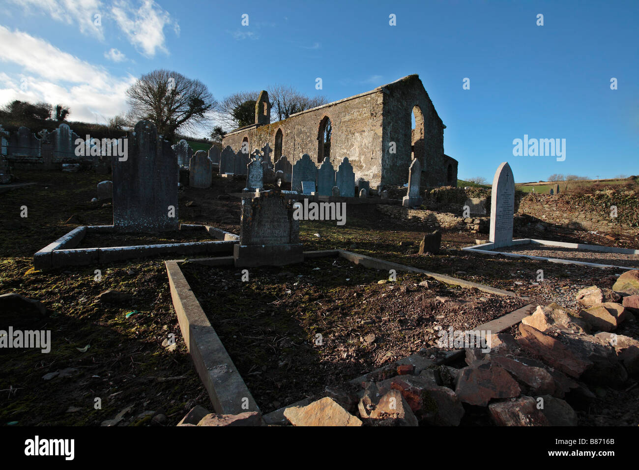Small Church in East Cork Ireland Stock Photo - Alamy