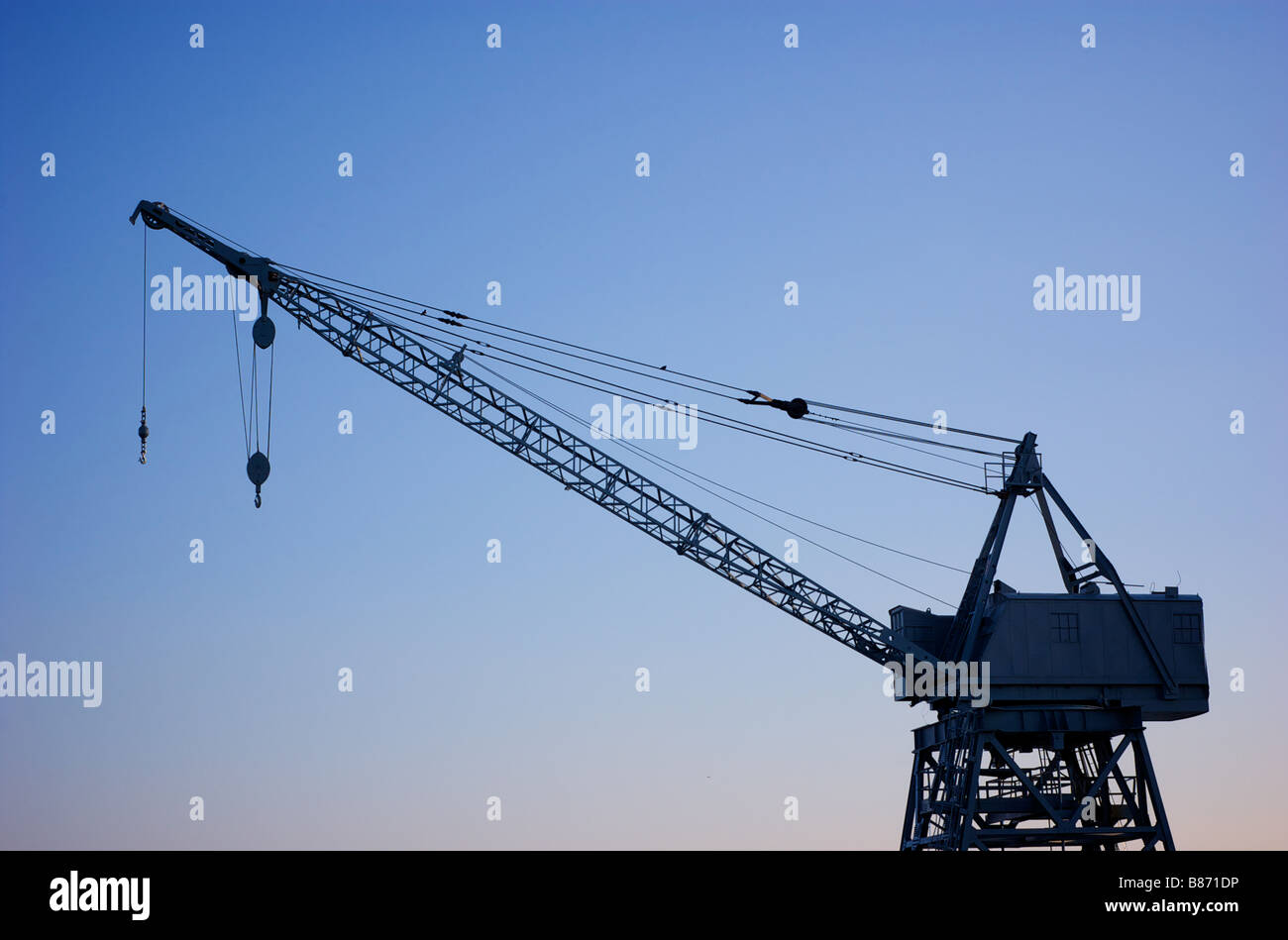 Loading crane hi-res stock photography and images - Alamy