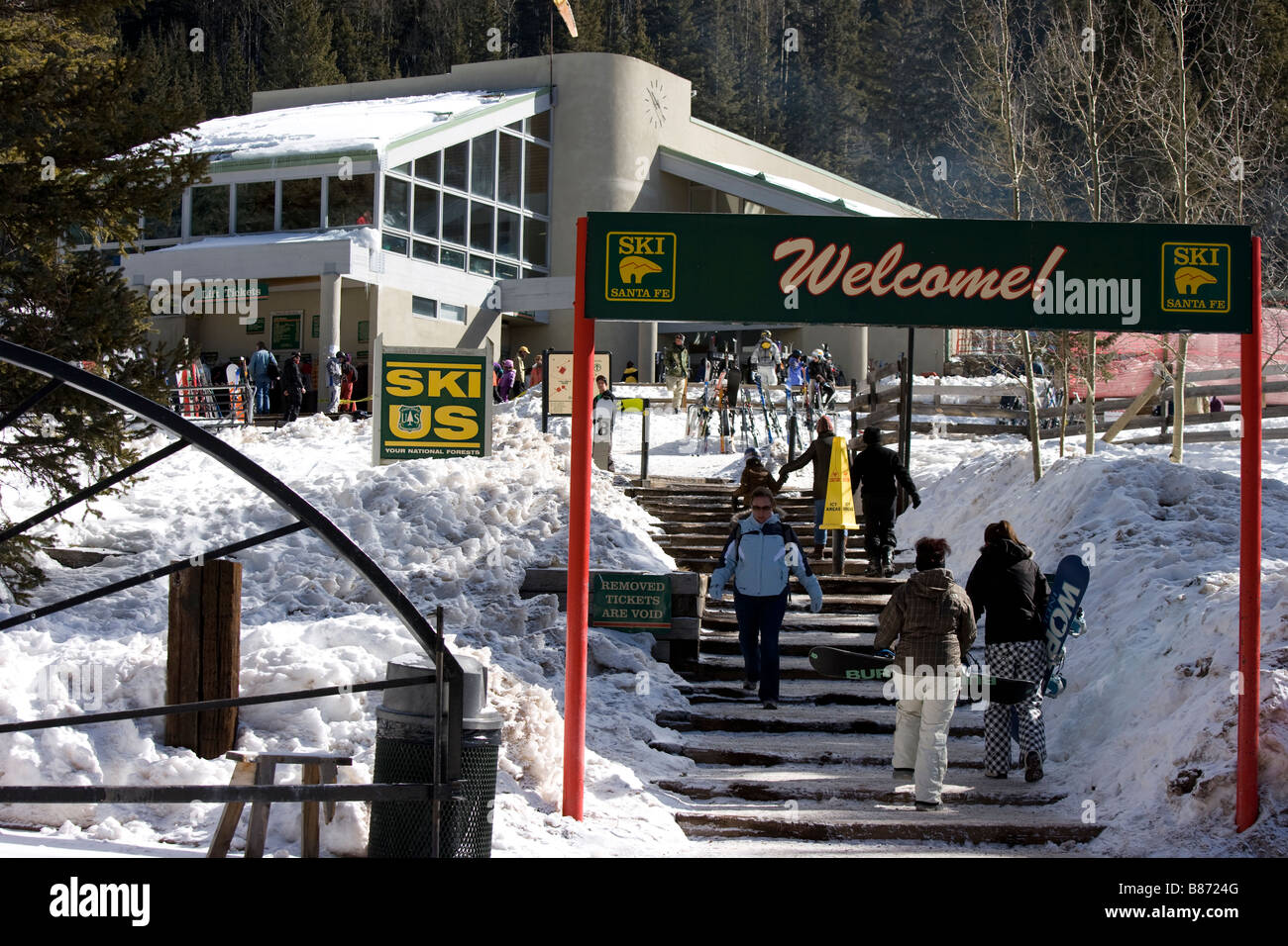 Ski santa fe hi-res stock photography and images - Alamy