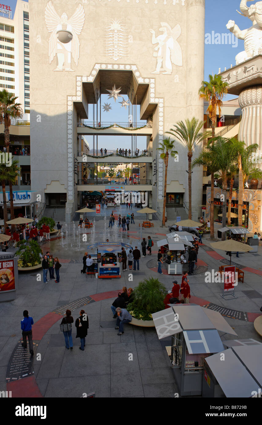 Babylon Court, Kodak Theater. Hollywood, Los Angeles, California, USA ...