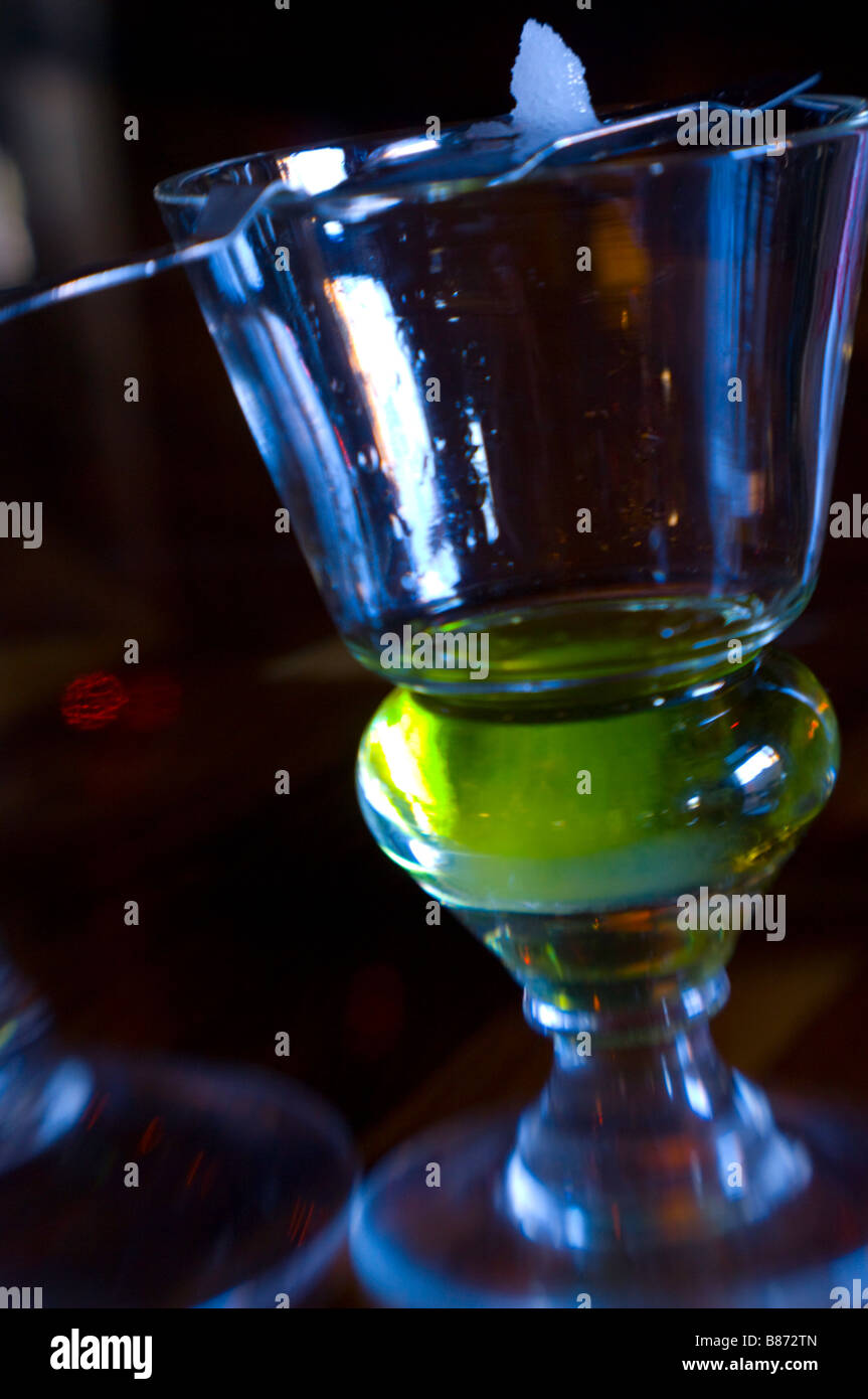 Absinthe Pernod, Digestif Restaurant, Scottsdale, Arizona Stock Photo ...