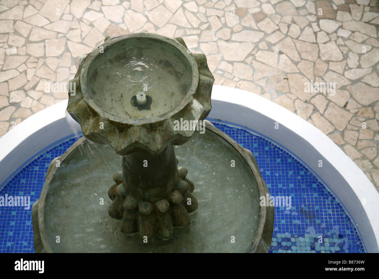 Water fountain seen from above Stock Photo - Alamy