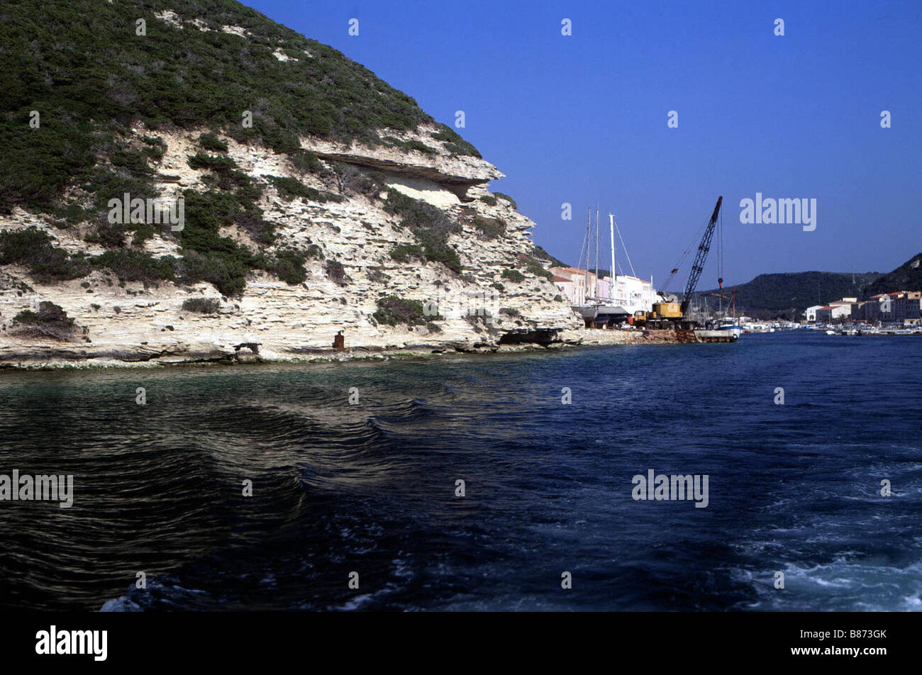 Bonifacio channel of bonifacio harbor hi-res stock photography and ...