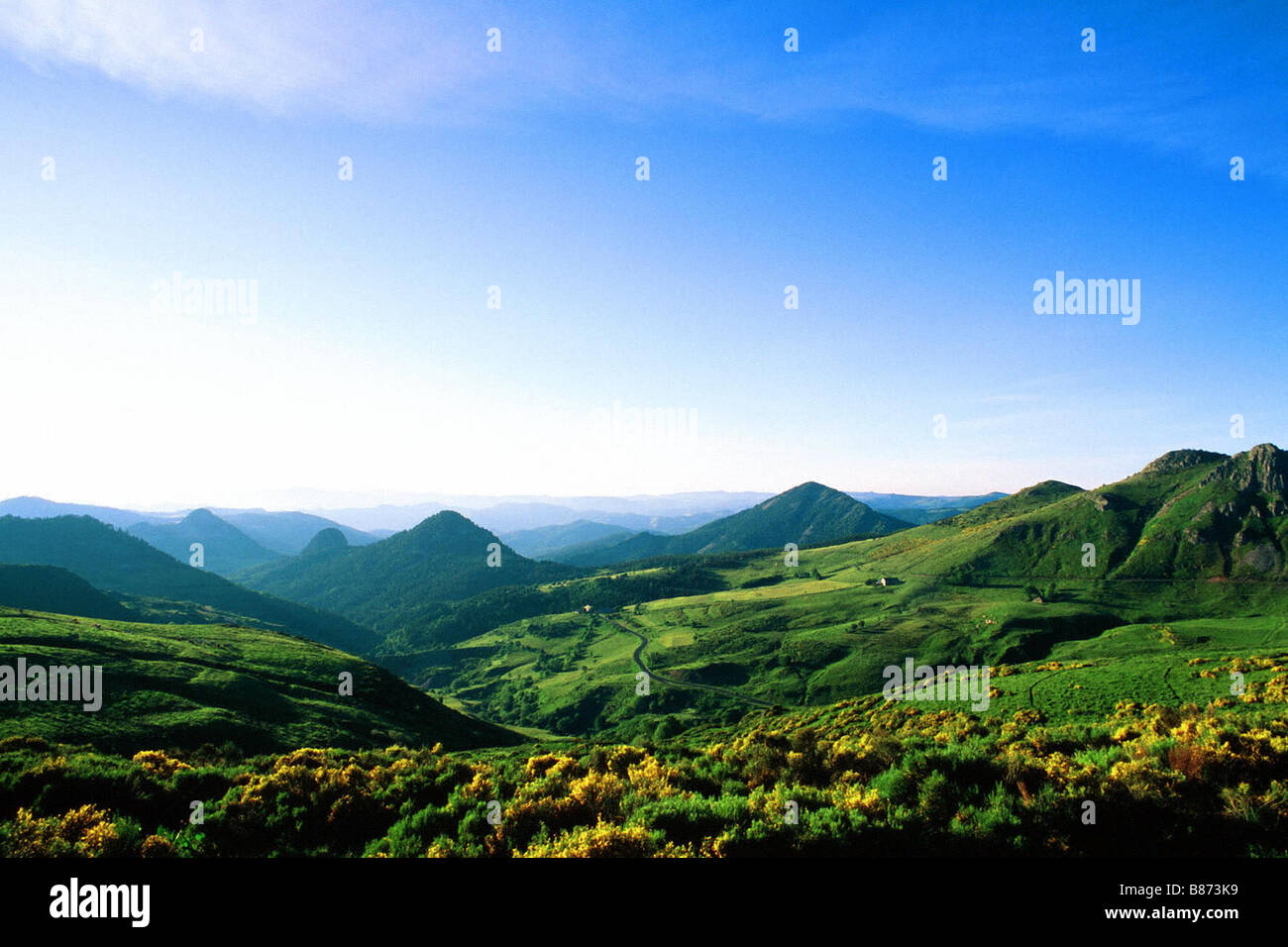 View from Croix de Boutieres Stock Photo - Alamy