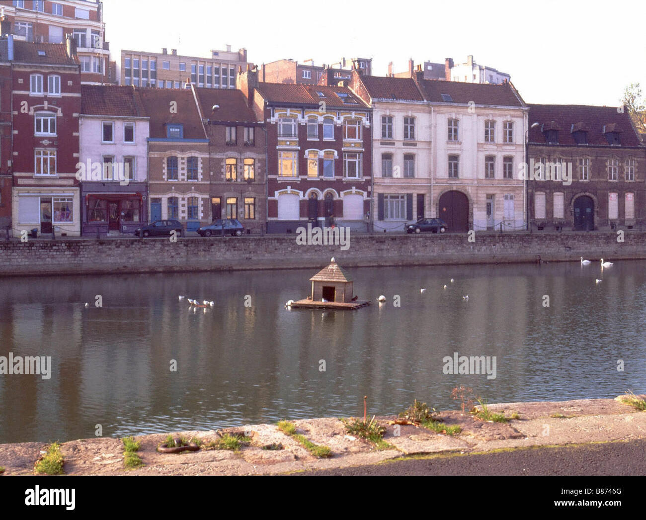 Lille, View from the quay of the Wault Stock Photo - Alamy