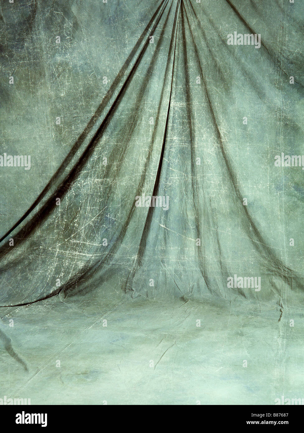 Draping. Painted canvas tarp Stock Photo - Alamy