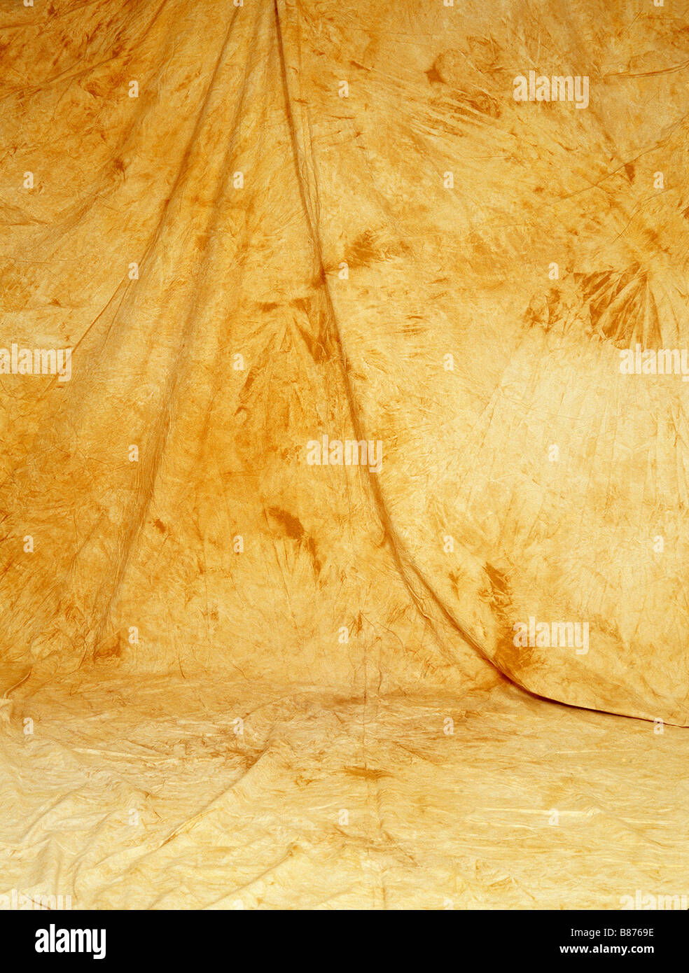 Draping. Painted canvas tarp Stock Photo - Alamy