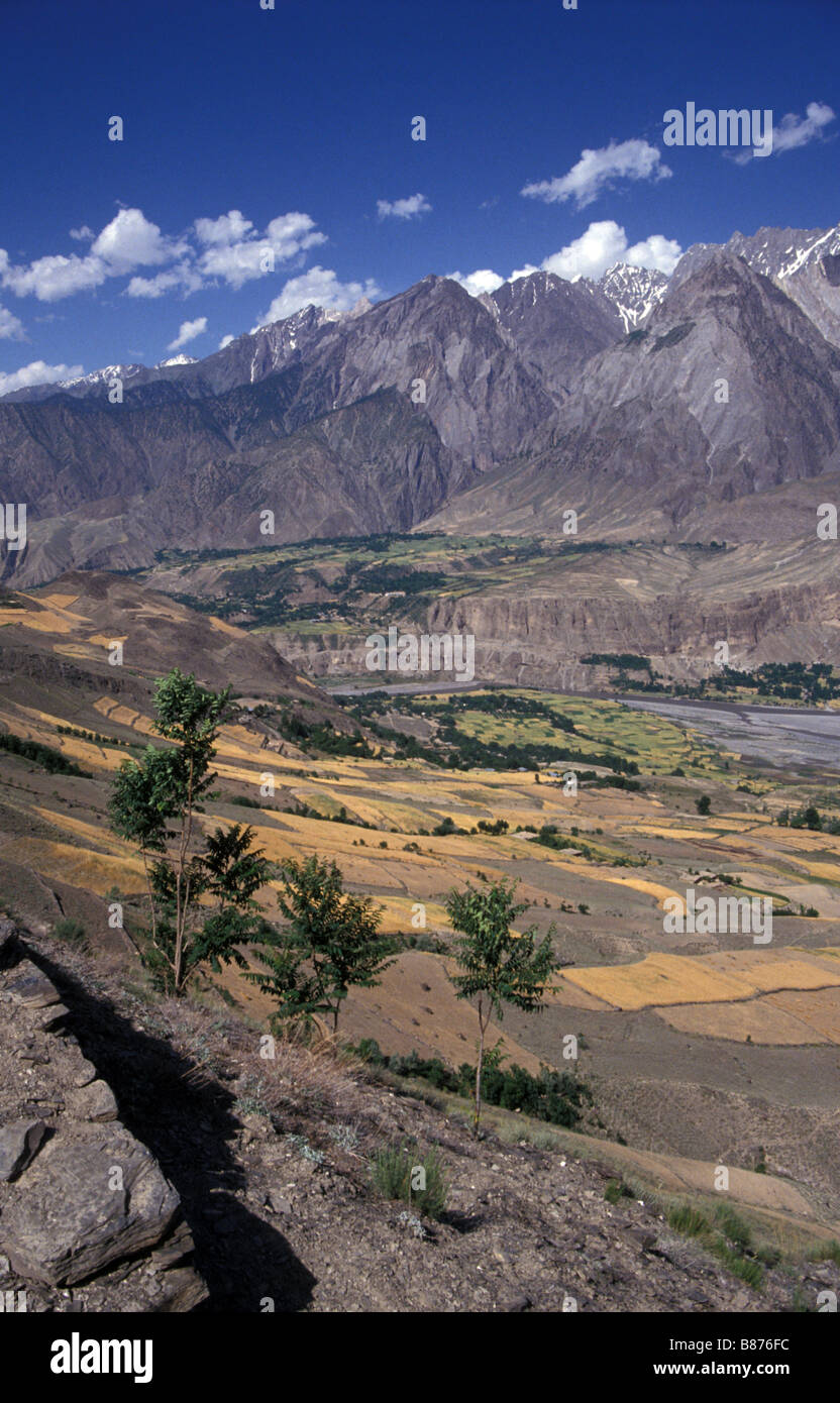 Indus valley of pakistan farming hi-res stock photography and images ...