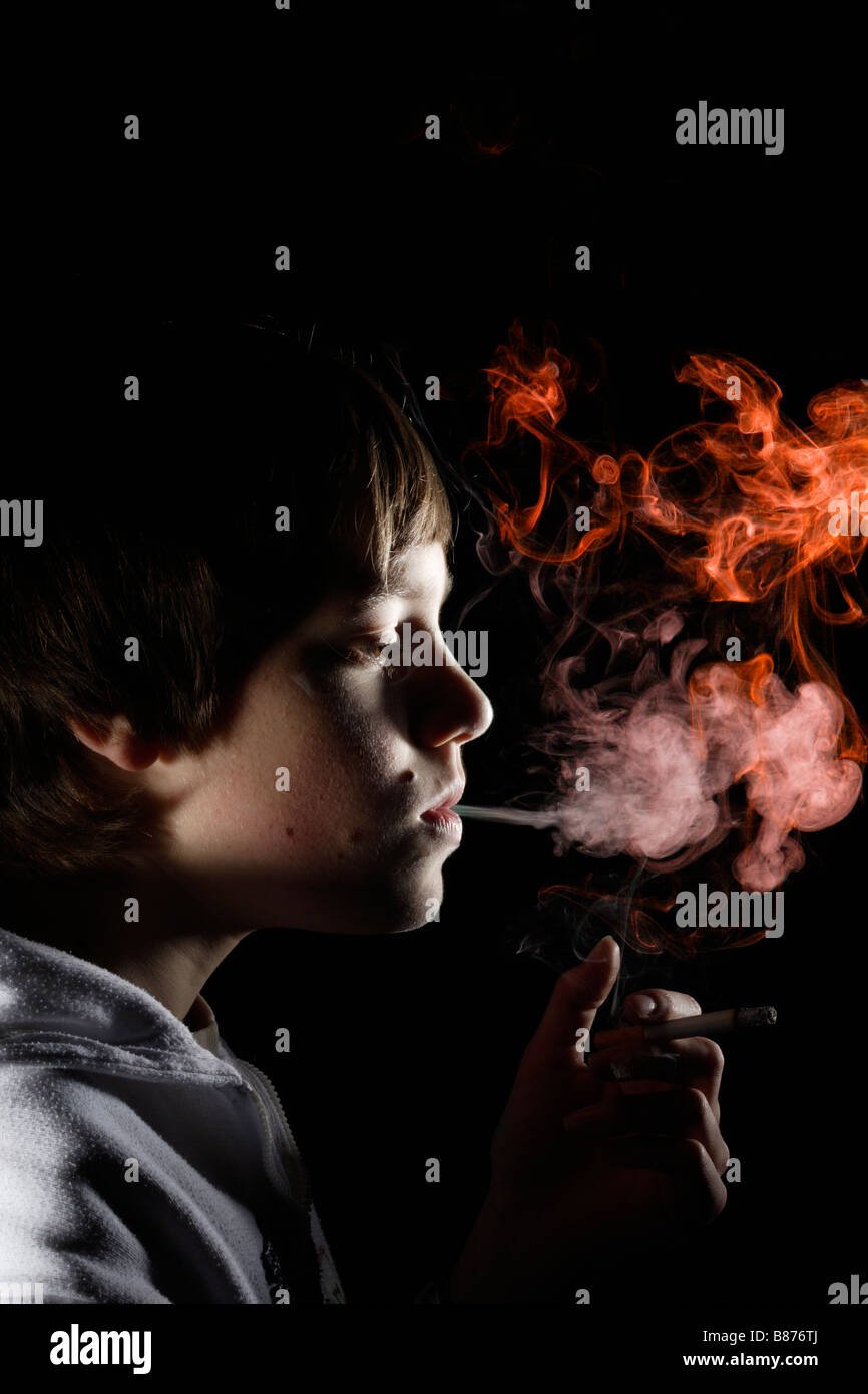 Photography Boy Smoke