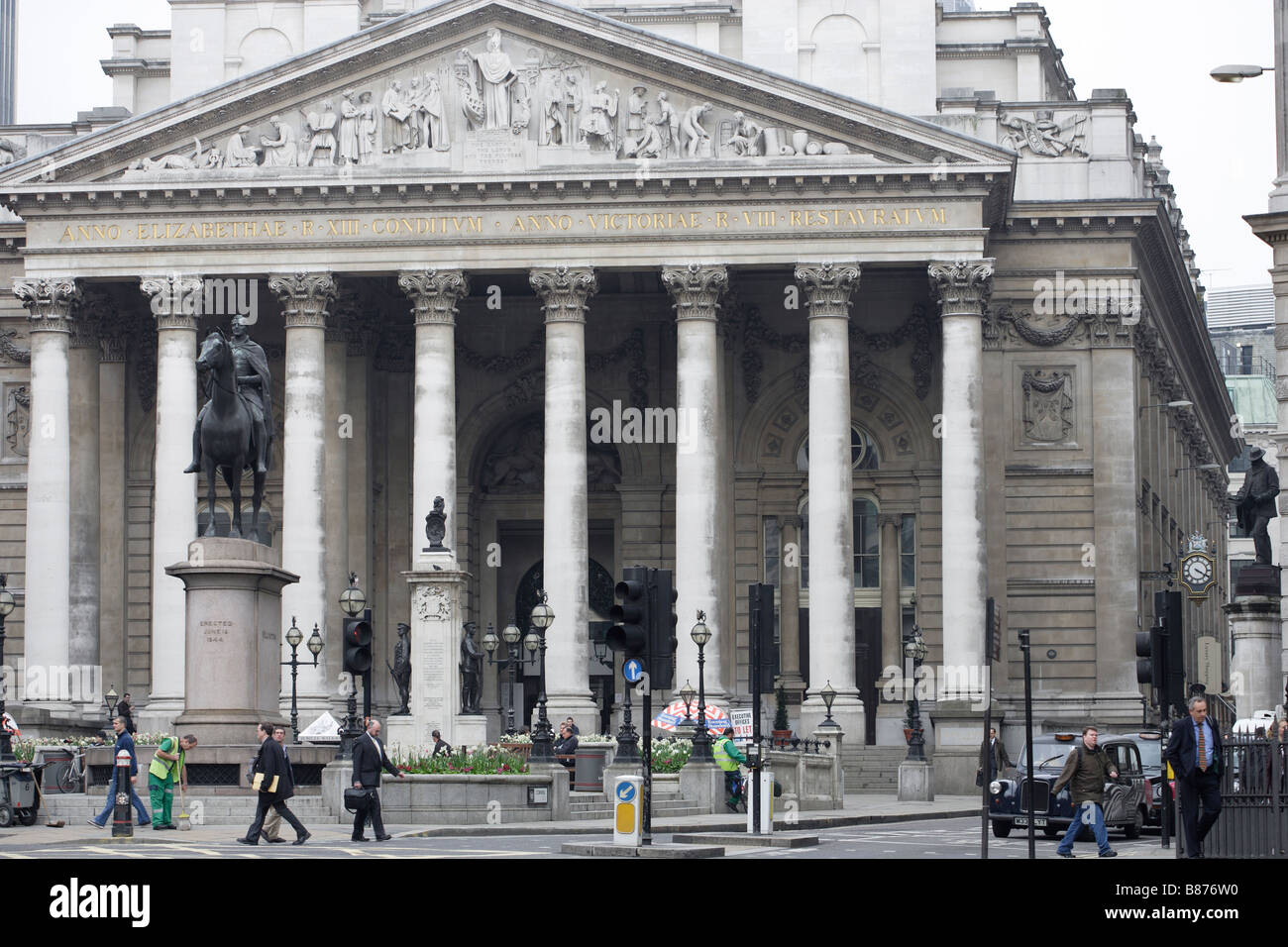 Royal Exchange City of London Stock Photo - Alamy