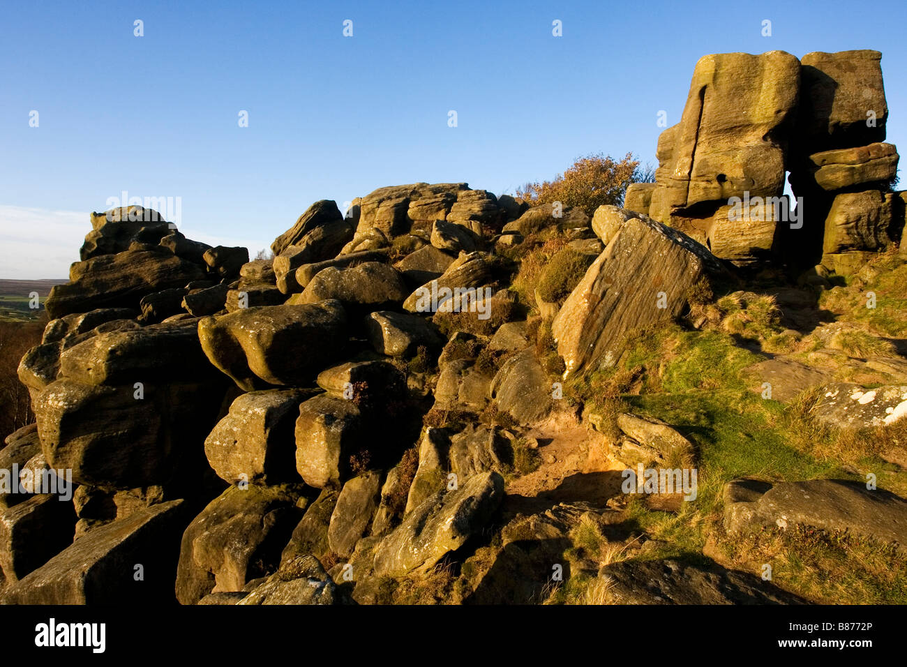 Brimham Rocks Yorkshire England UK Stock Photo - Alamy