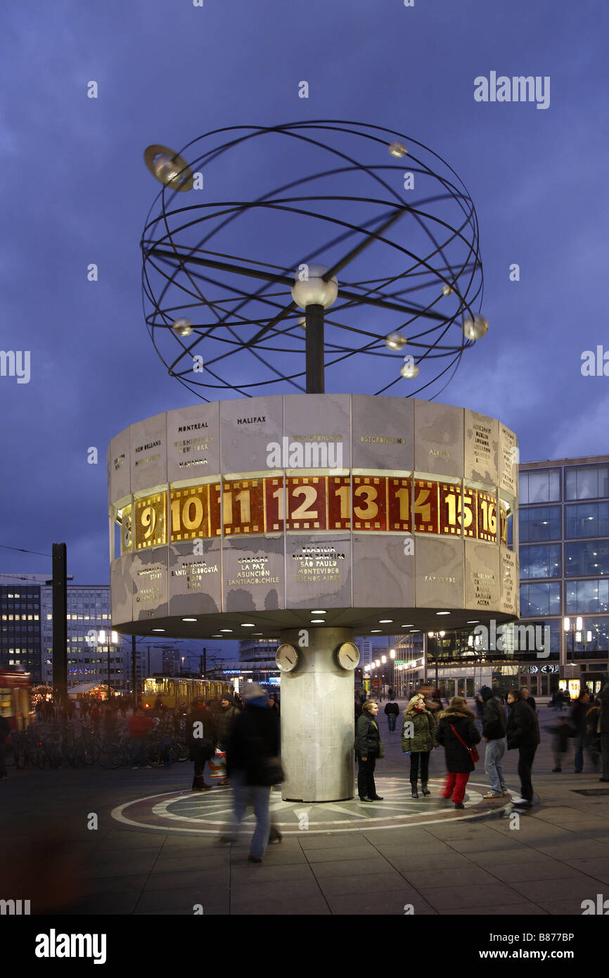 The weltzeituhr hi-res stock photography and images - Alamy