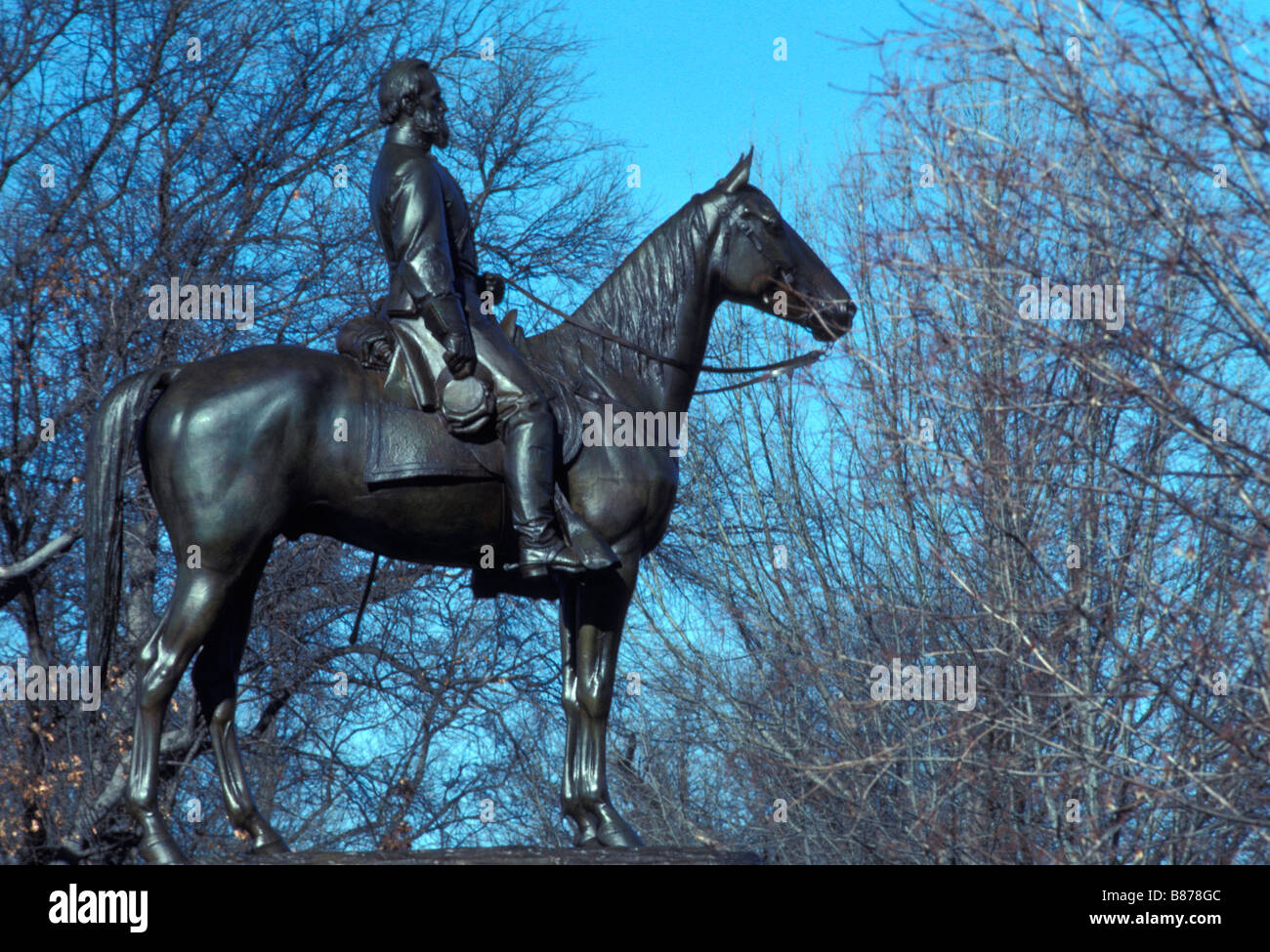 Stonewall Jackson monument Stock Photo - Alamy