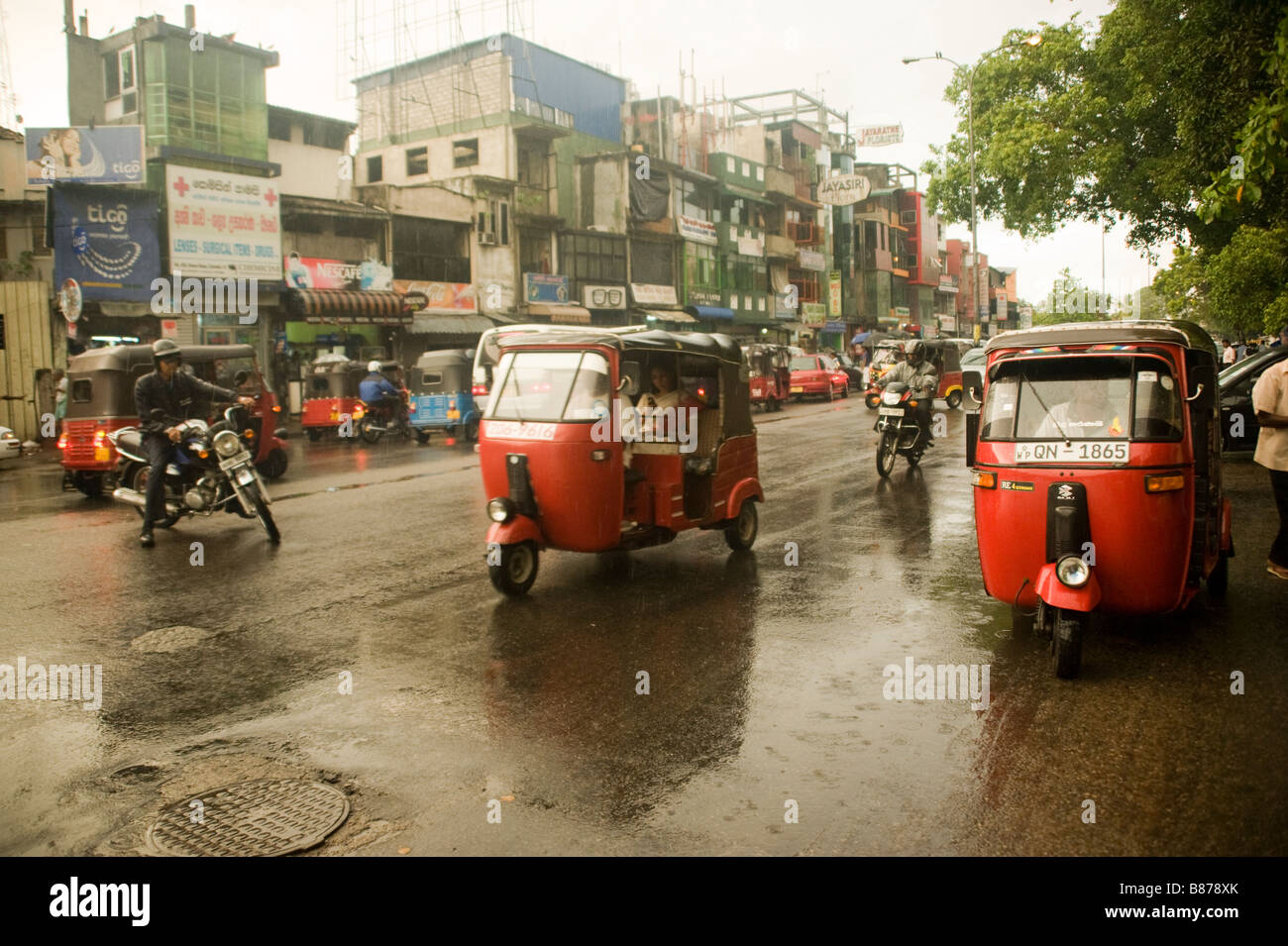 Tutut s in the rain Colombo Sri Lanka 3697 Stock Photo - Alamy